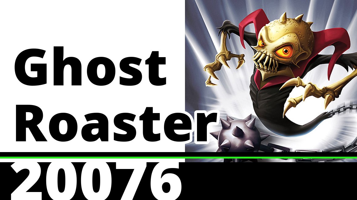 Skylanders Spyros Adventure Ghost Roaster