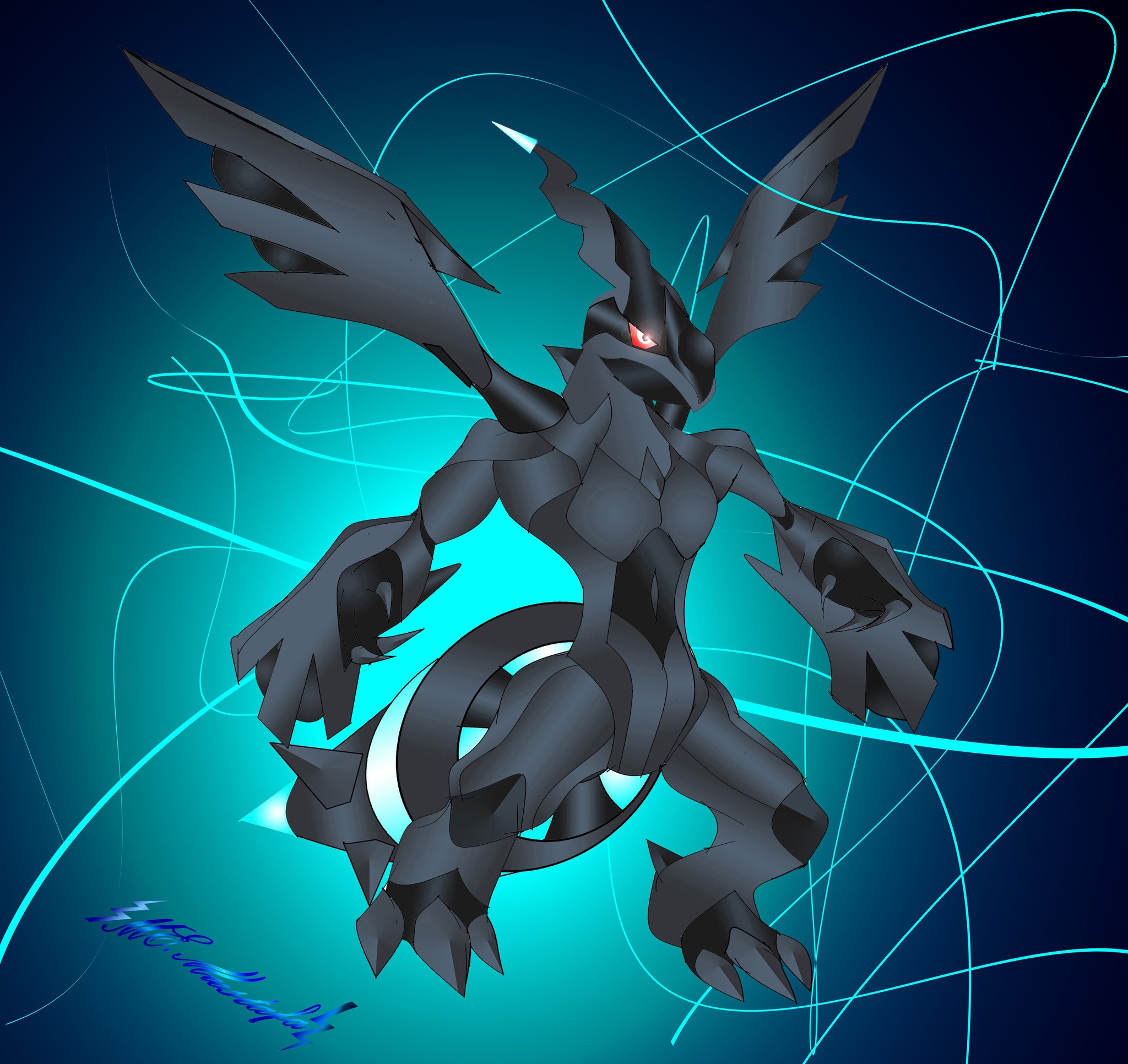 Pokemon Zekrom Wallpaper