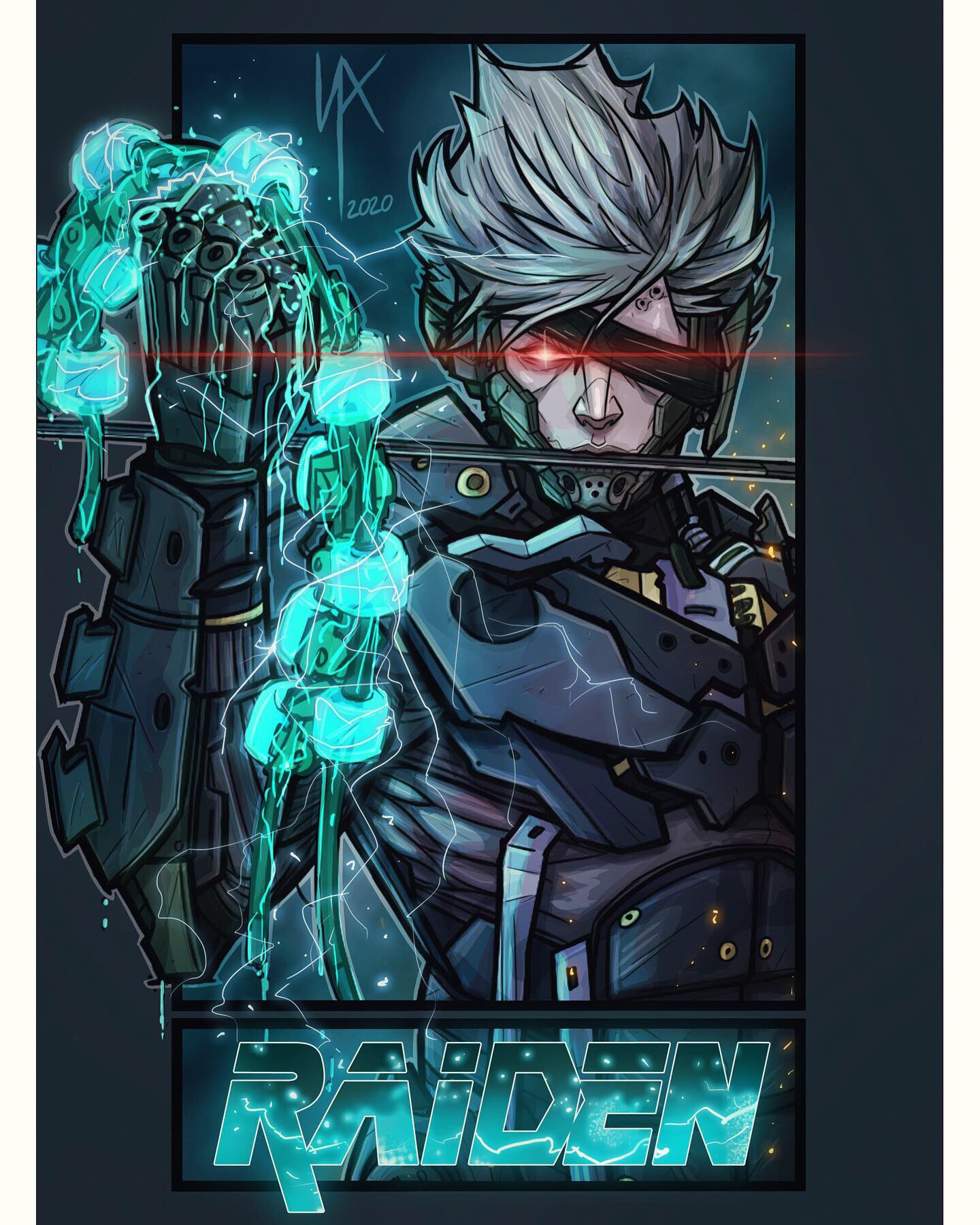 Metal Gear Rising Fan Art