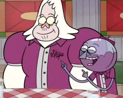 Regular Show Benson And Skips