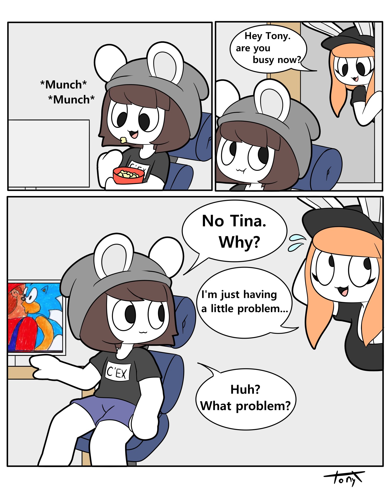 TonyToran🔞 on Twitter: "Tina's Problem https://t.co/cDkKF6fiw8" / Twitter