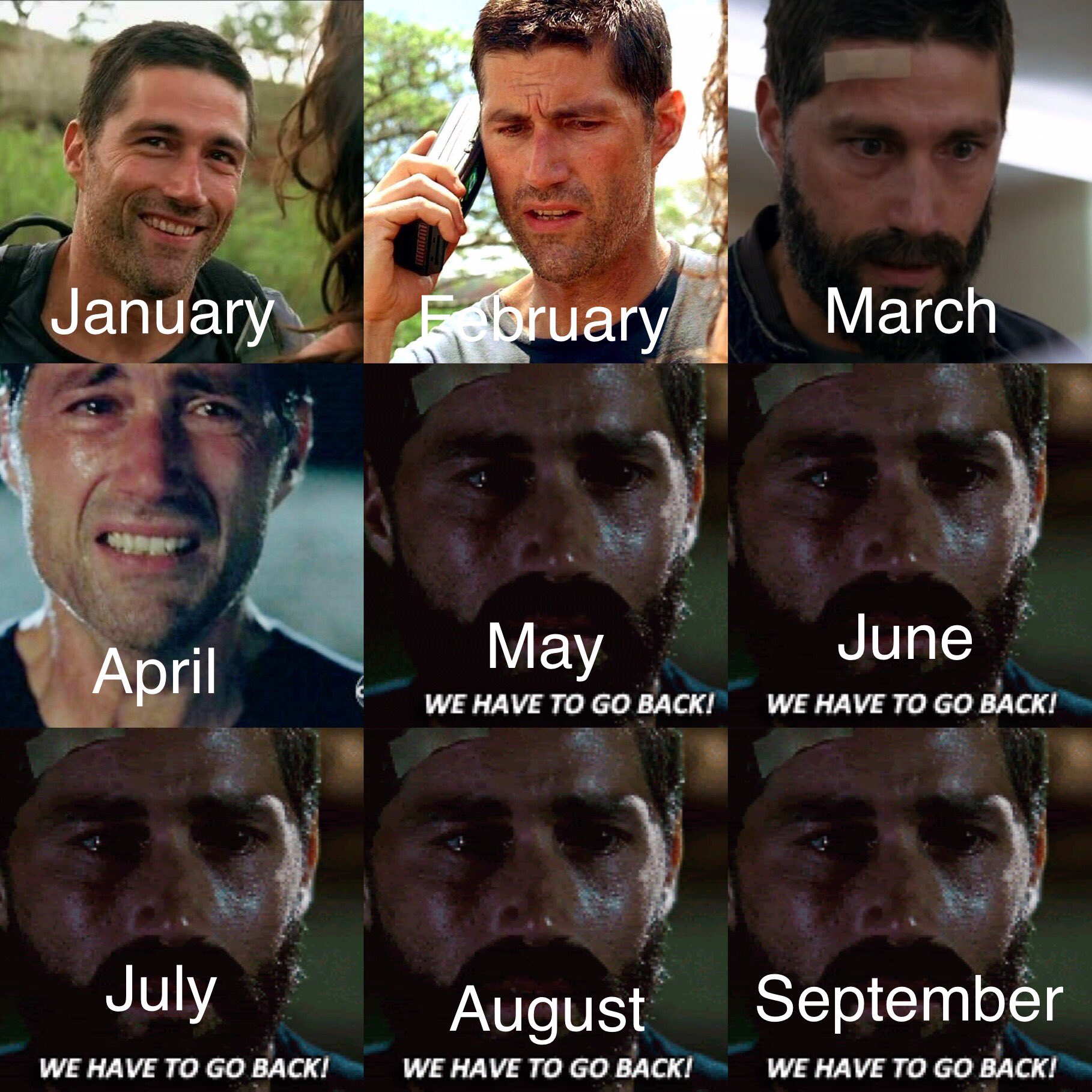 We Have To Go Back Lost Meme