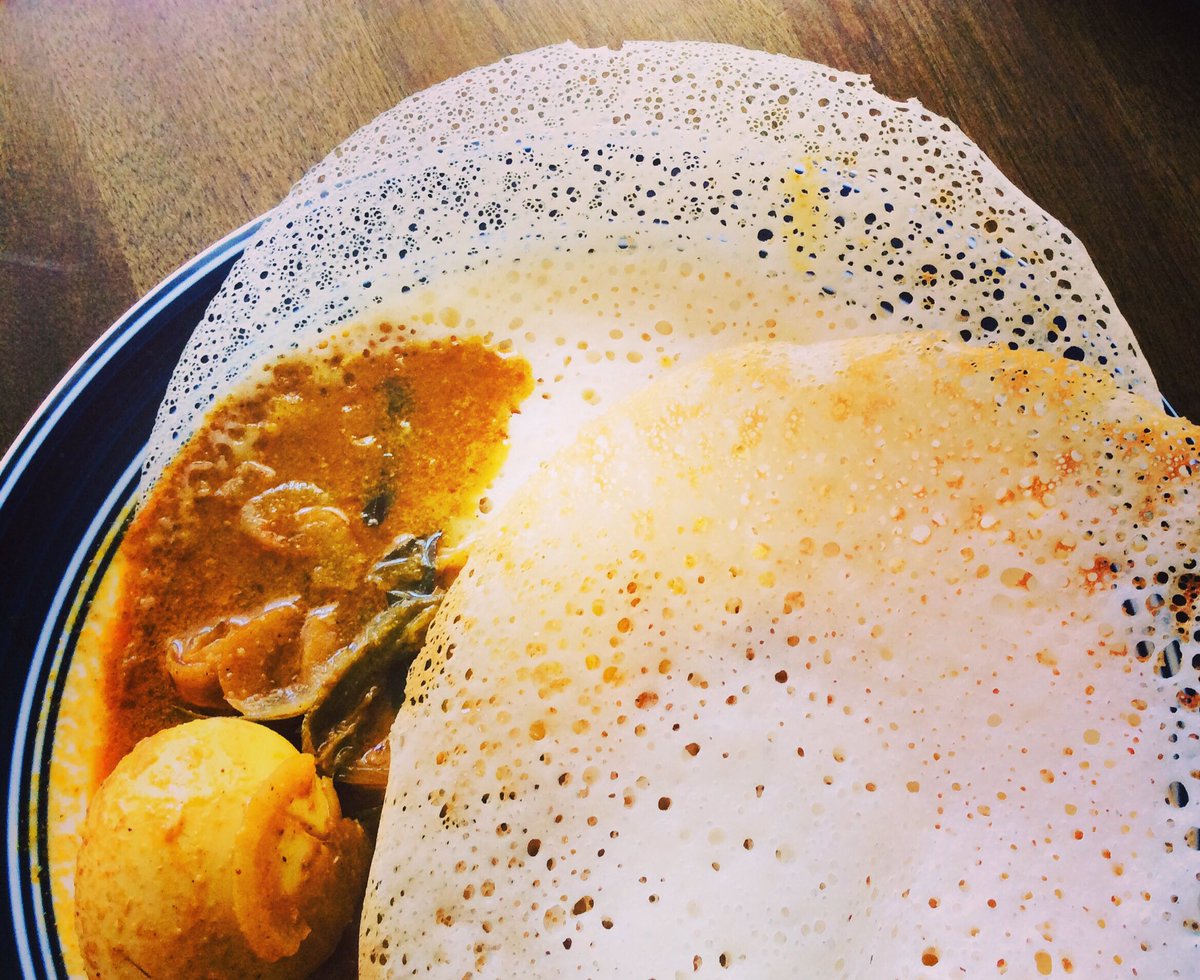 Appam Mutta Curry