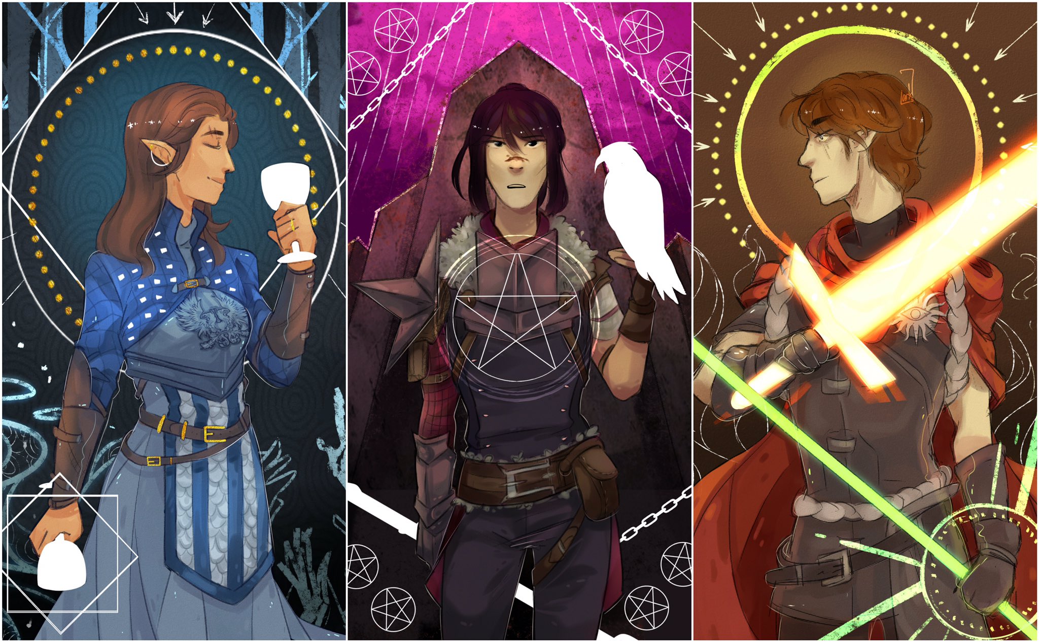 Dragon Age Inquisition Hawke And The Warden