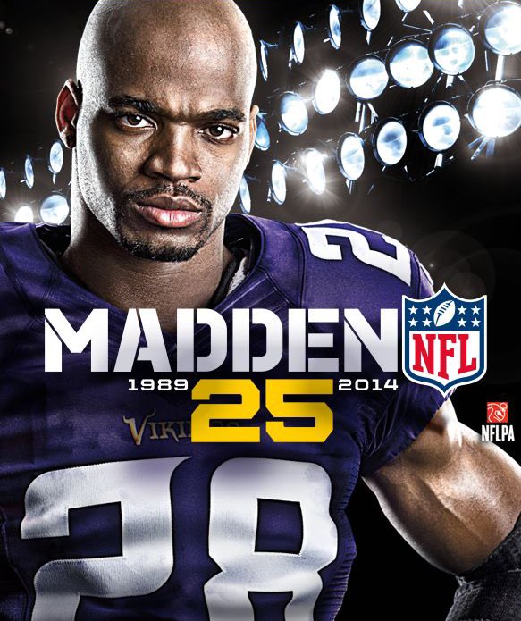 Madden 25 Cover Adrian Peterson