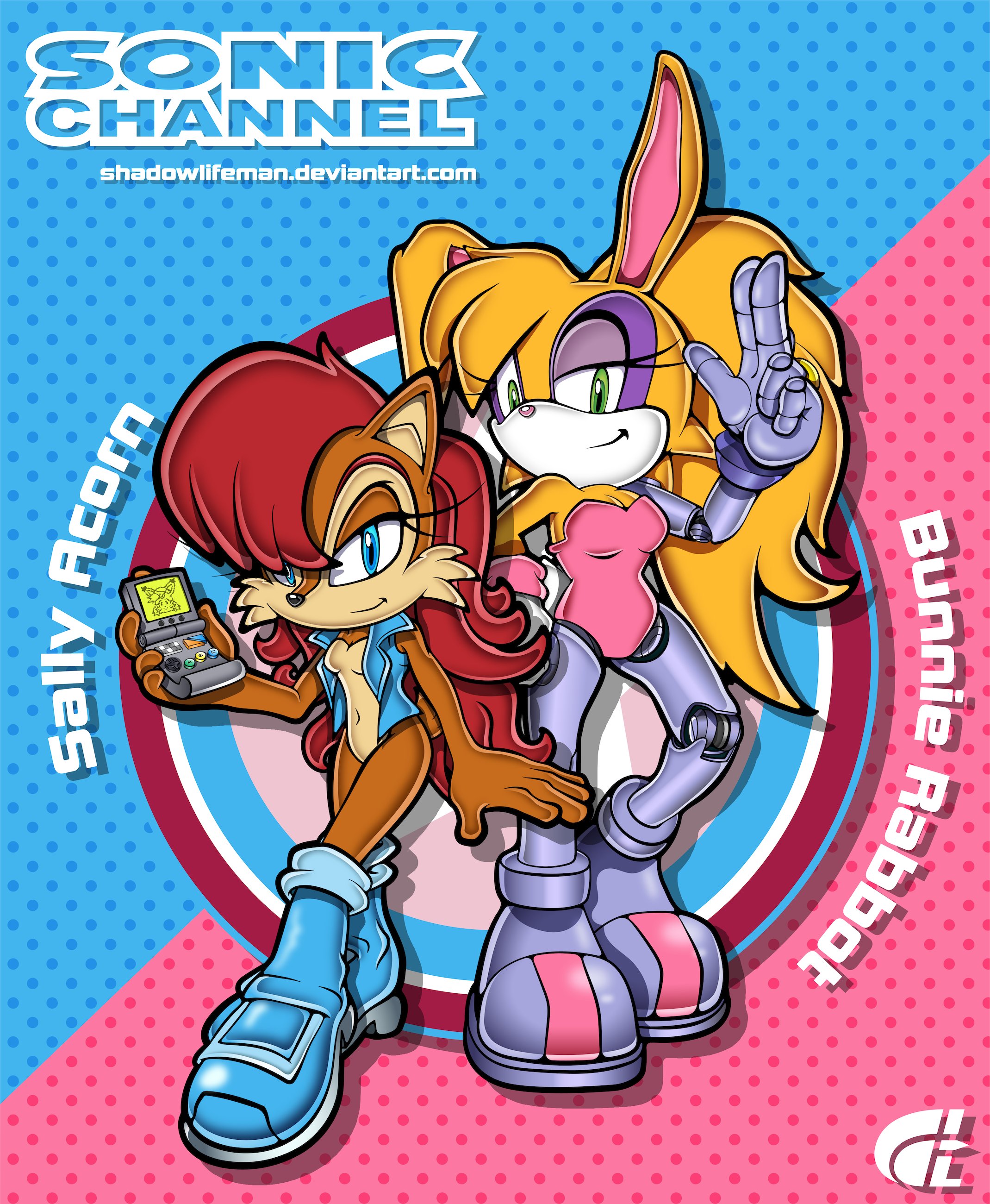 Sally Acorn And Bunnie Rabbot