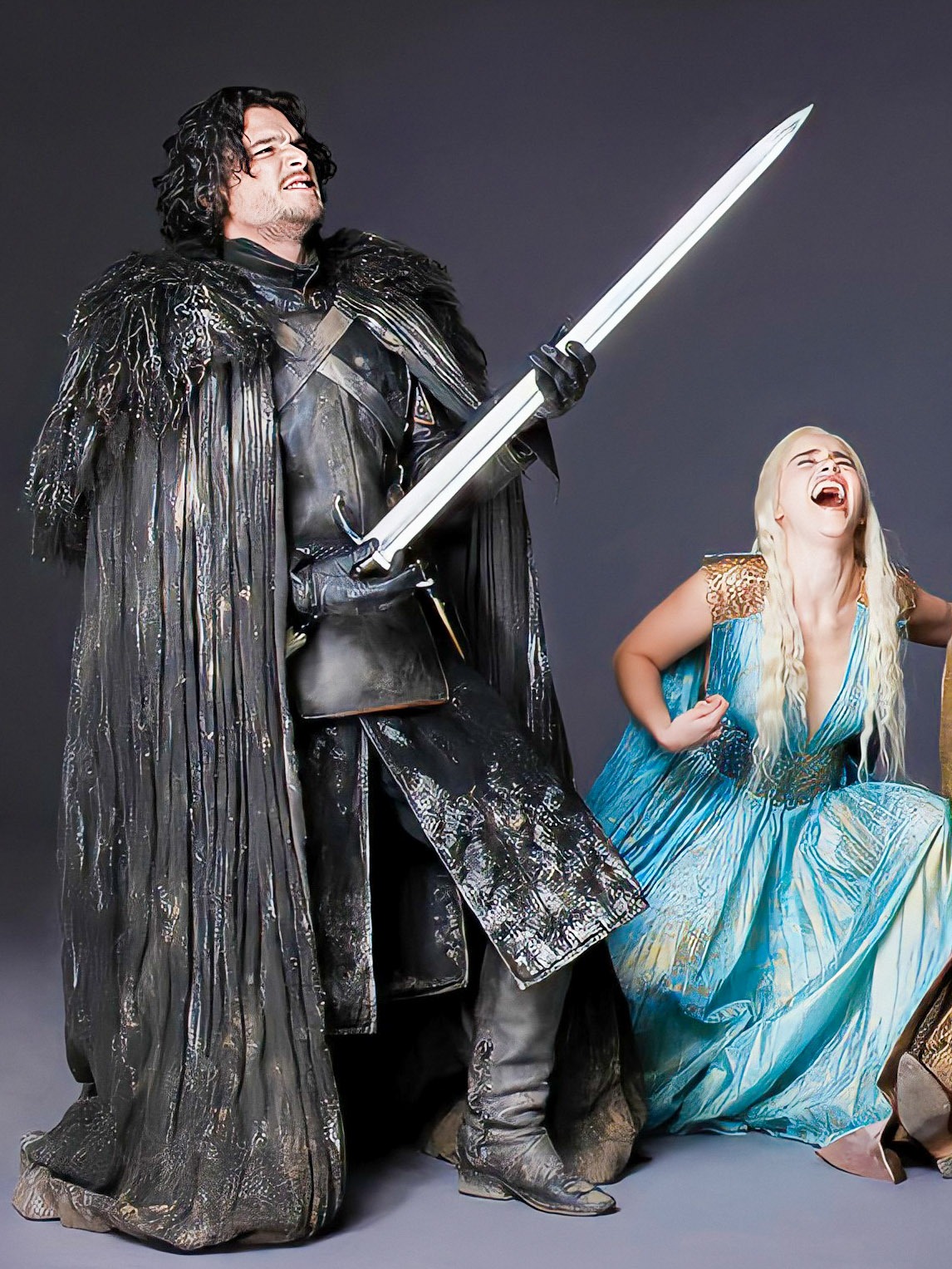 Emilia Clarke Kit Harington Ew