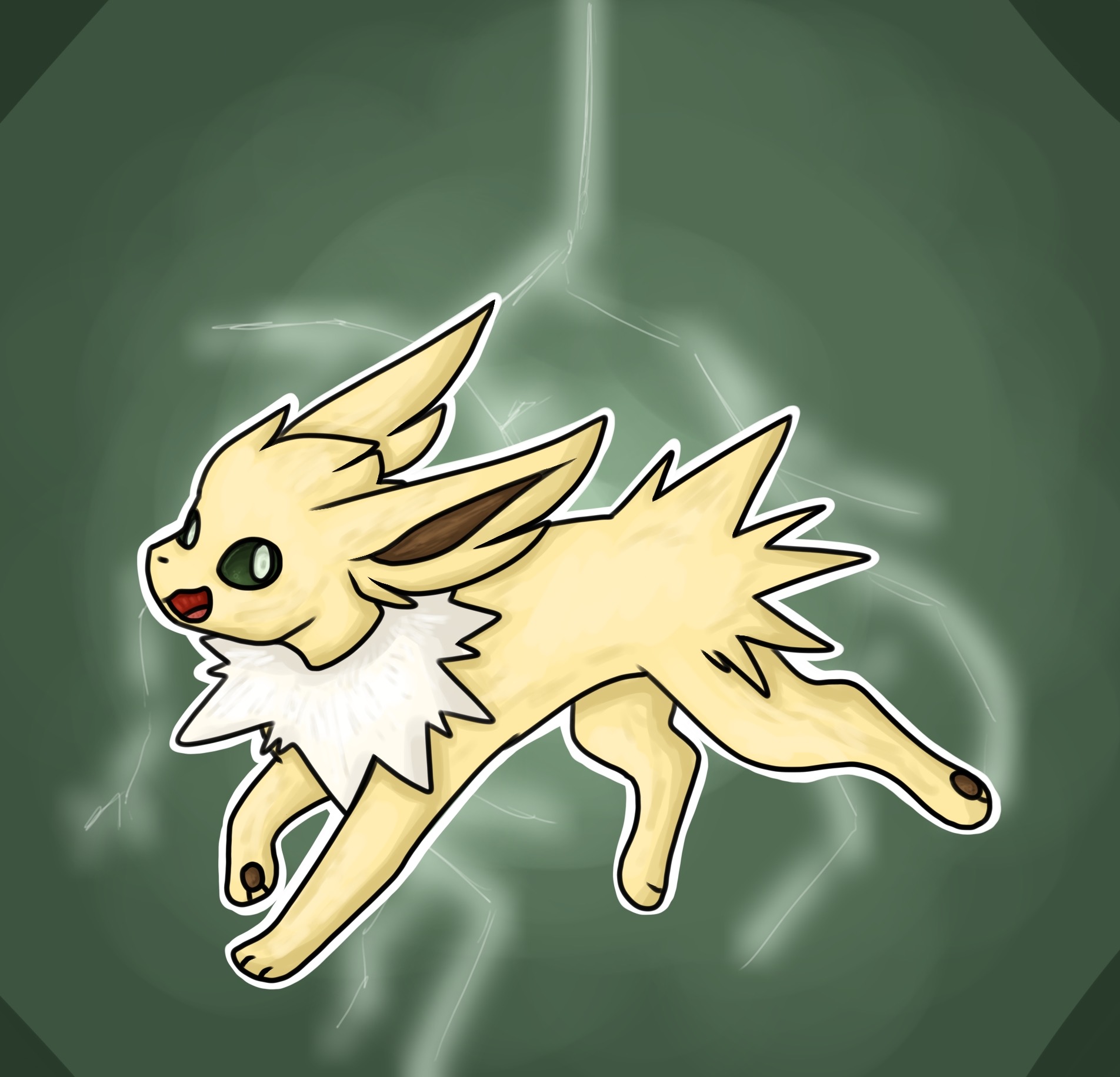 How To Draw Jolteon Step By Step