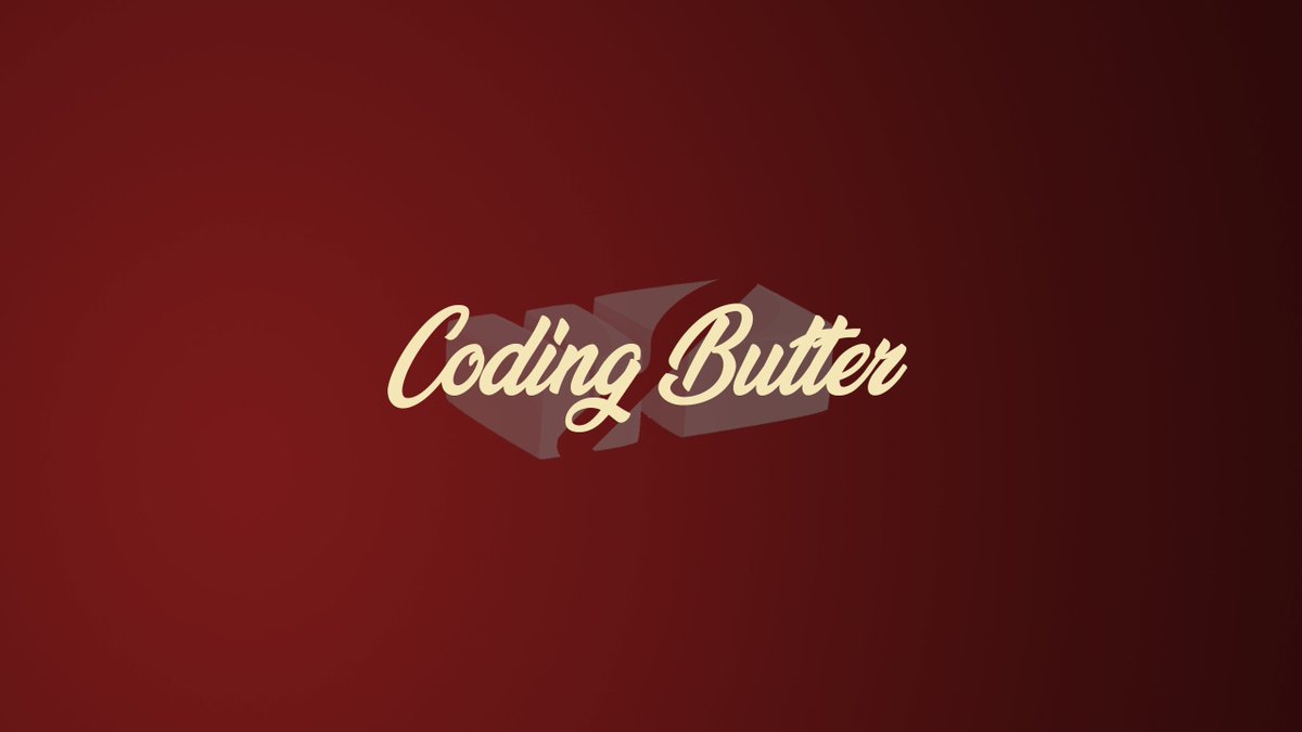 CodingButter (@codingbutter) | Twitter