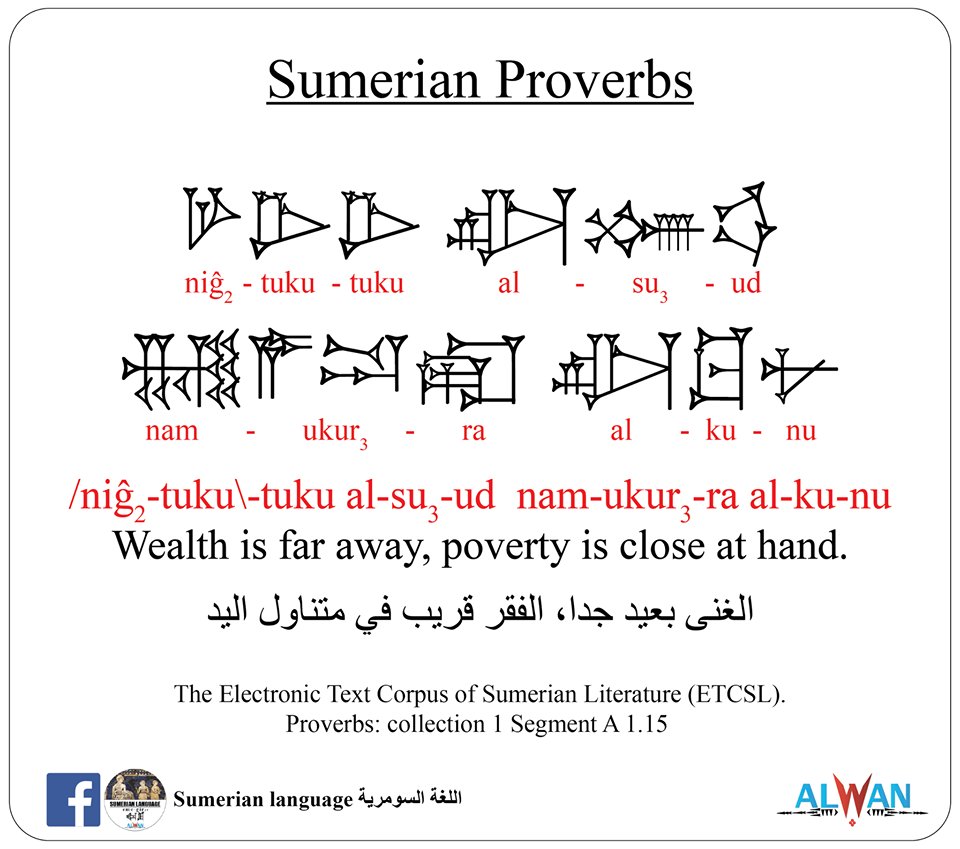 Sumerian Language Quotes Sumerian Language And Cuneiform Script