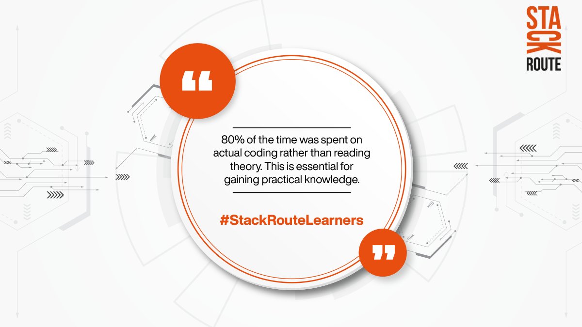StackRoute on Twitter: "#StackRouteLearners speak and you can be one of them! Enroll for an ...