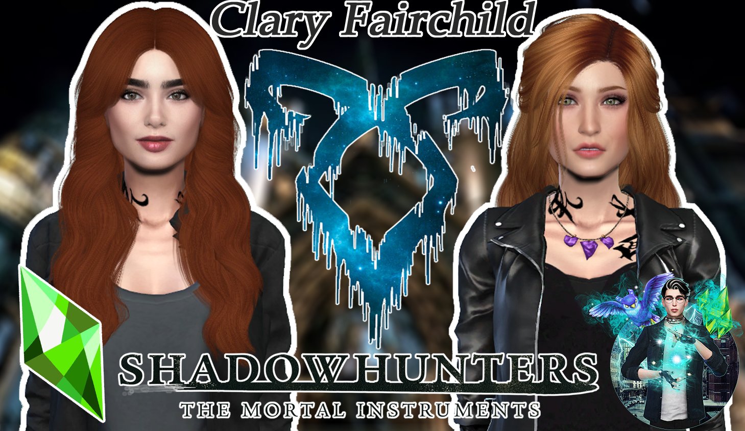 Cartel De Lily Collins Clary Fray