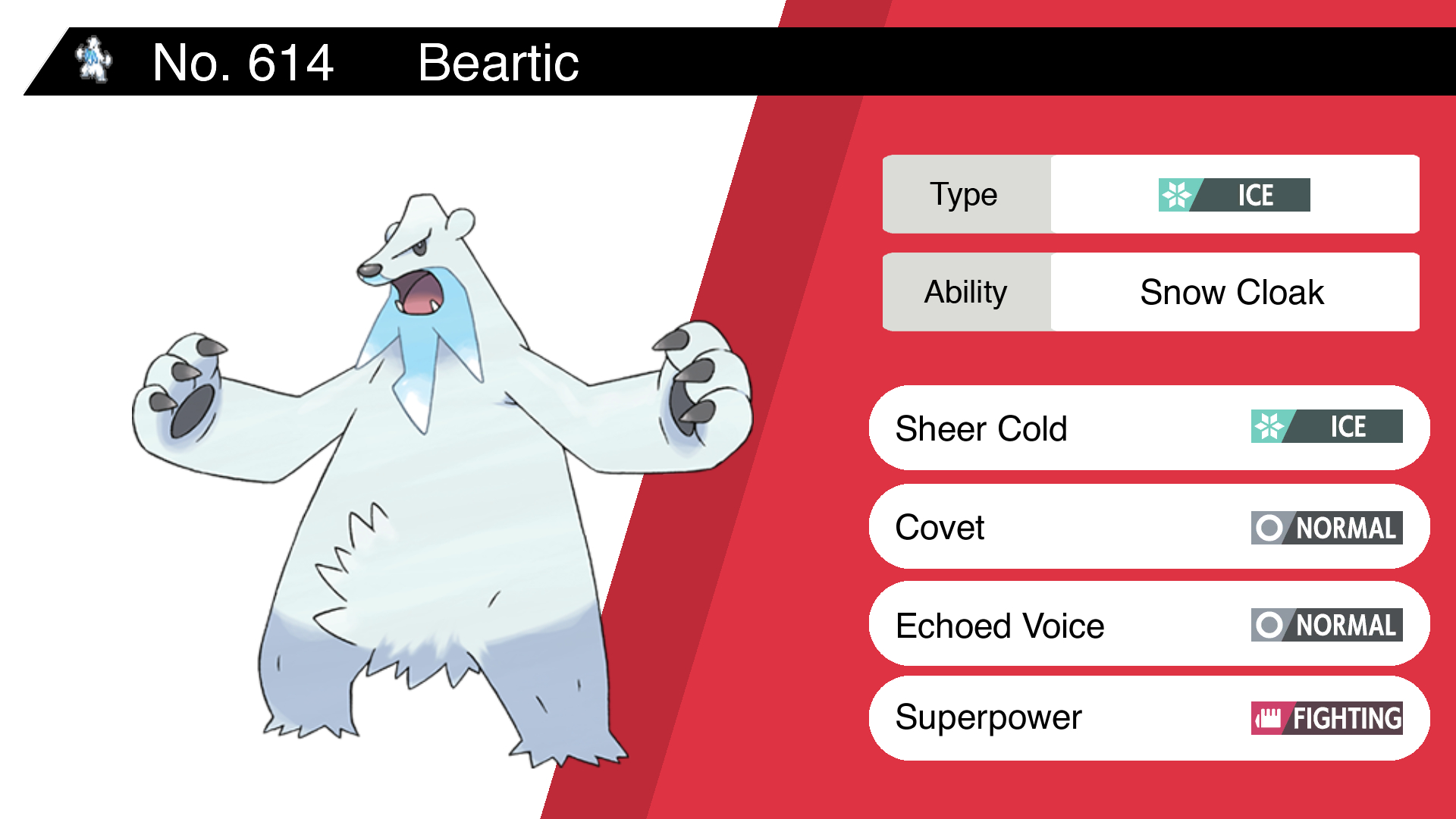 Shiny Beartic