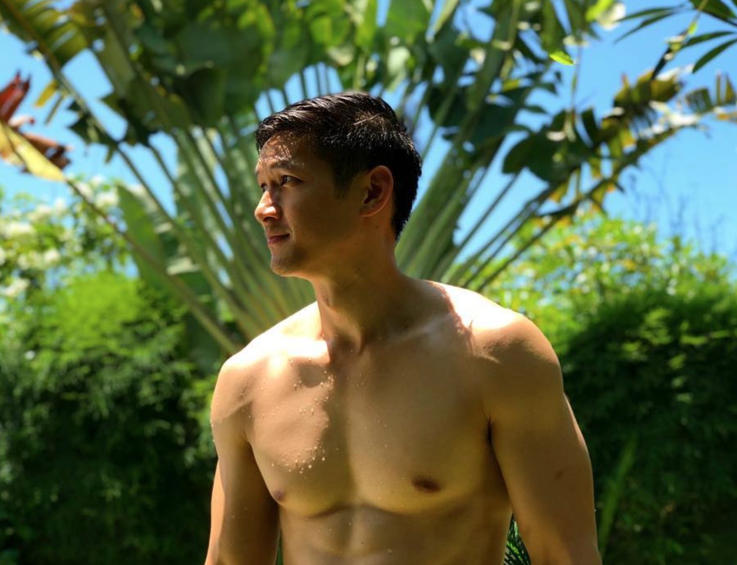 Harry Shum Jr Abs
