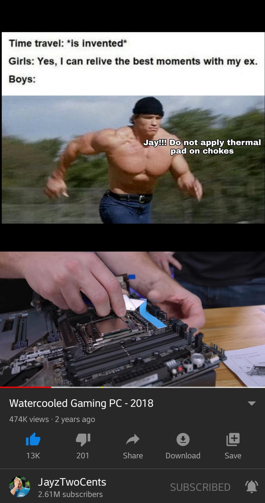 JayzTwoCents on Twitter: "This is what happens when I don't follow my own advice... https://t.co ...