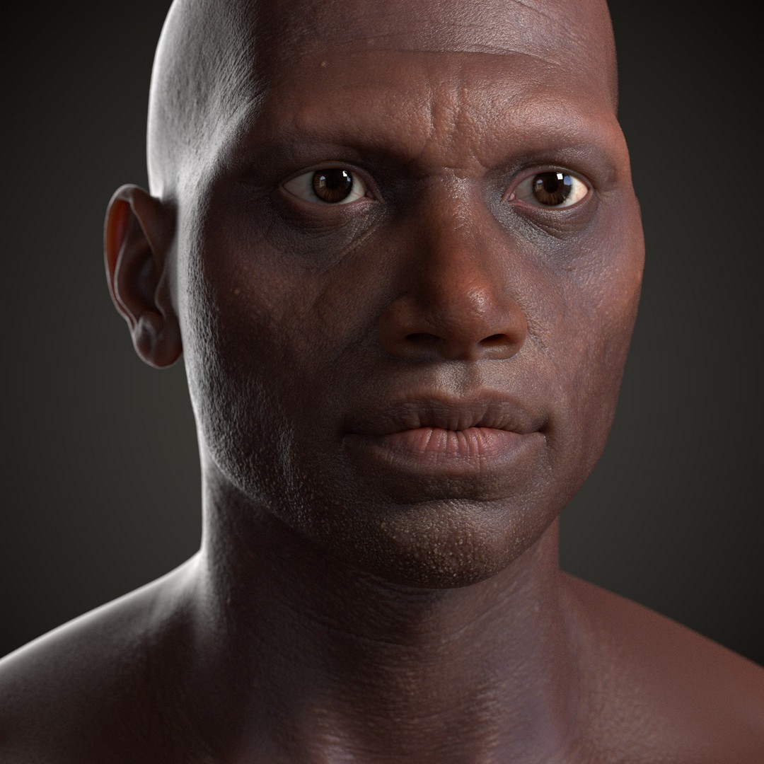 Black People Skin Texture