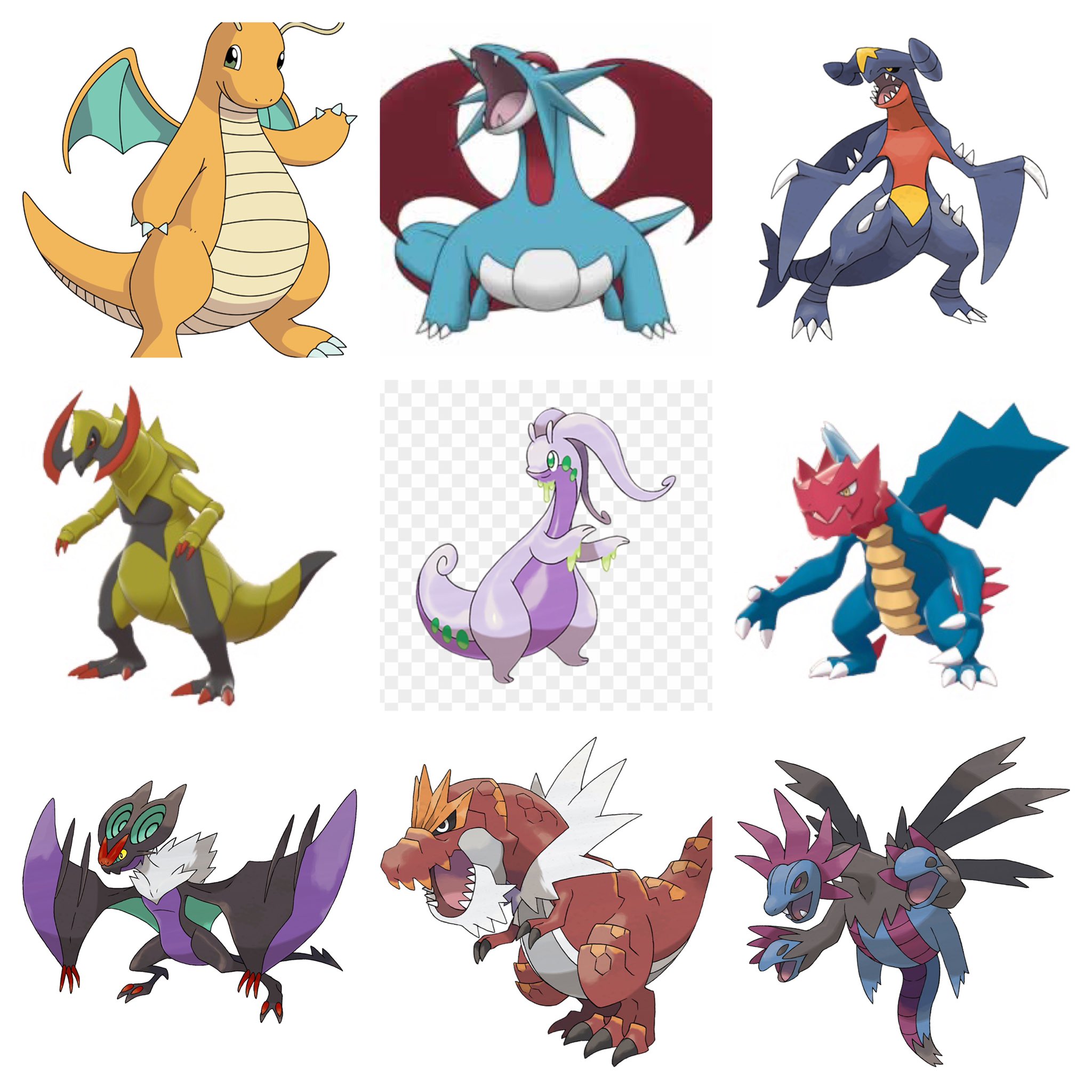 Legendary Dragon Pokemon