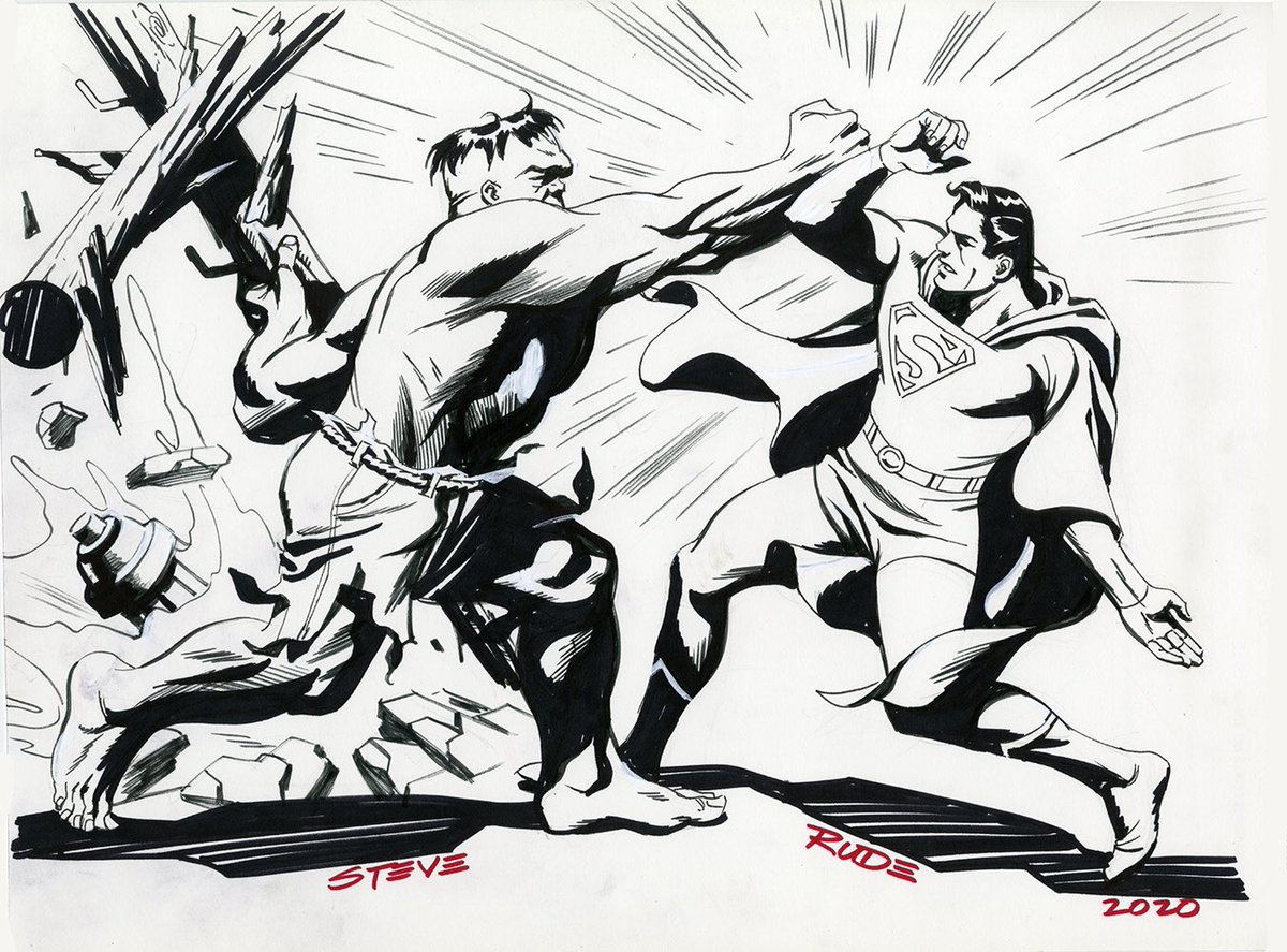 Superman Vs Hulk Drawing