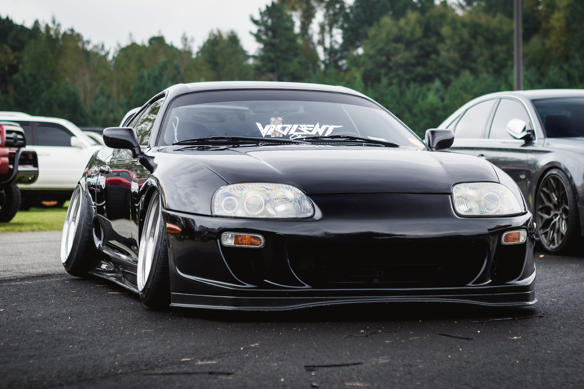 Stanced Supra Mk4