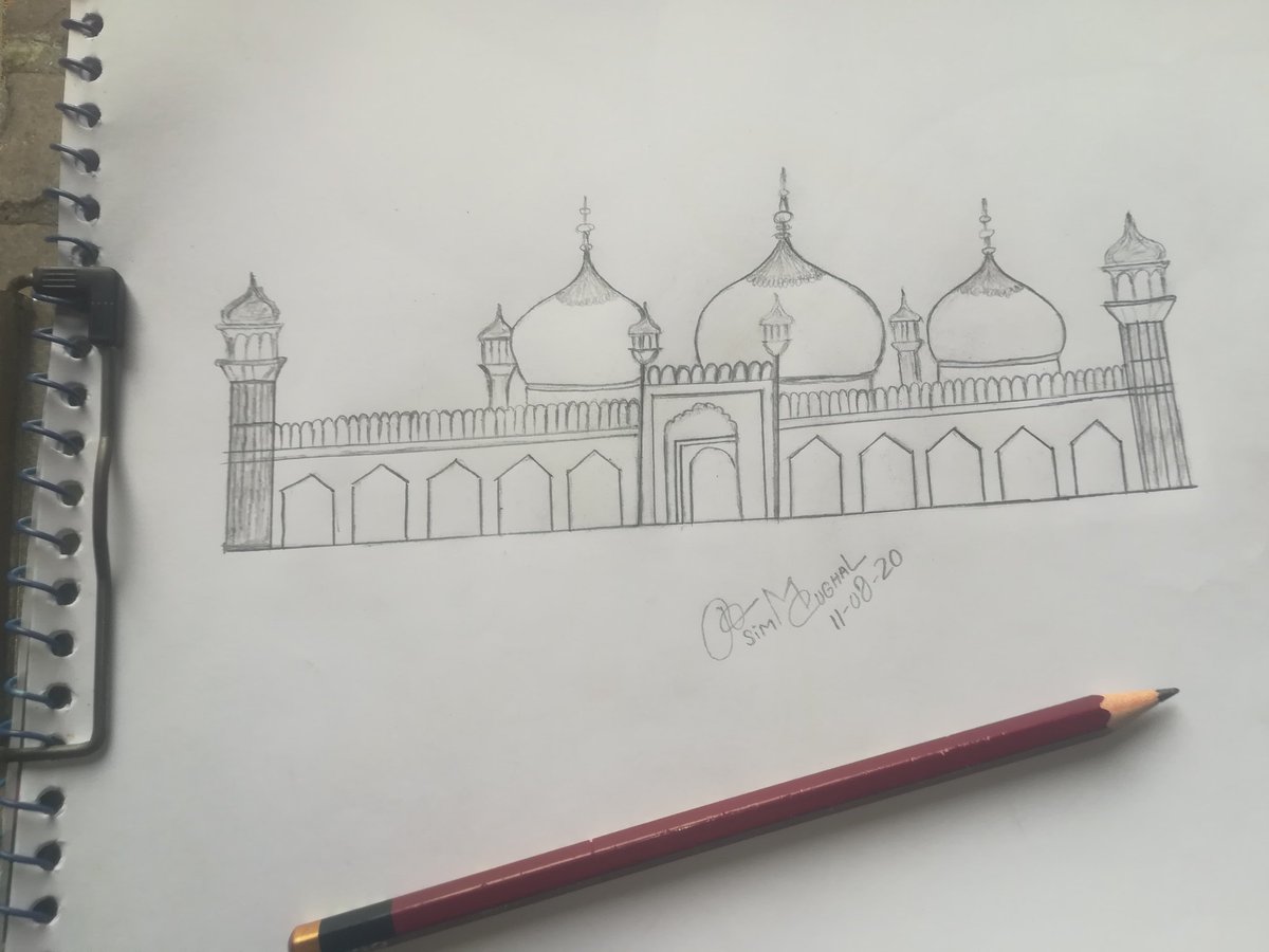 Mughal Architecture Sketches