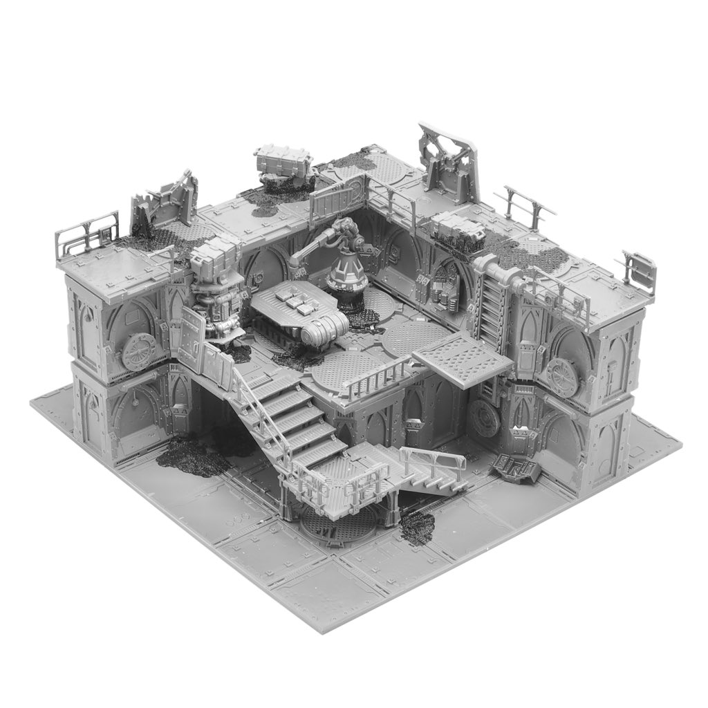 Rapid_Tabletop on Twitter: "Back to my roots I guess. #necromunda terrain. Made for a #patreon ...