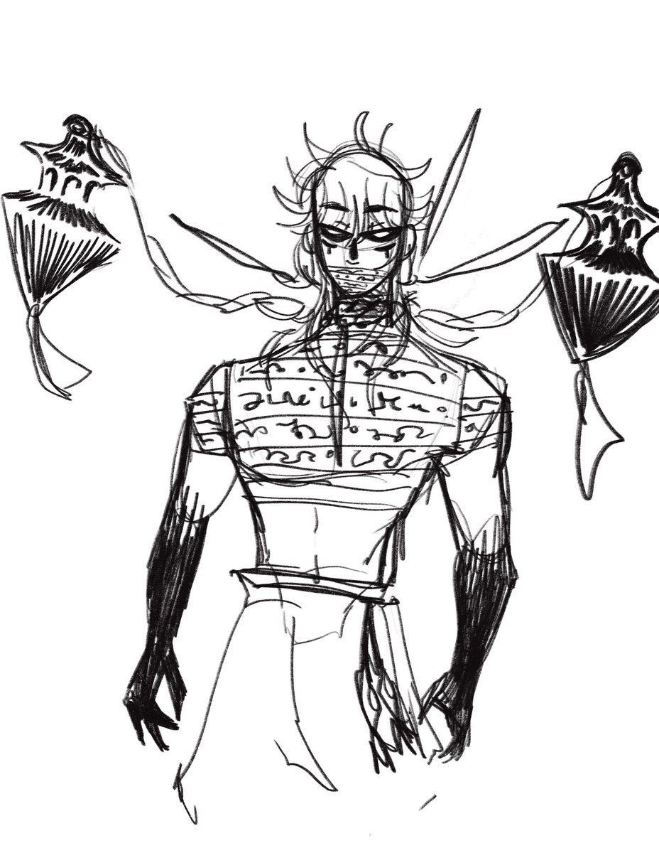 「Sketch dump featuring @CarnivorousKoi oc Sunni! 」velの漫画