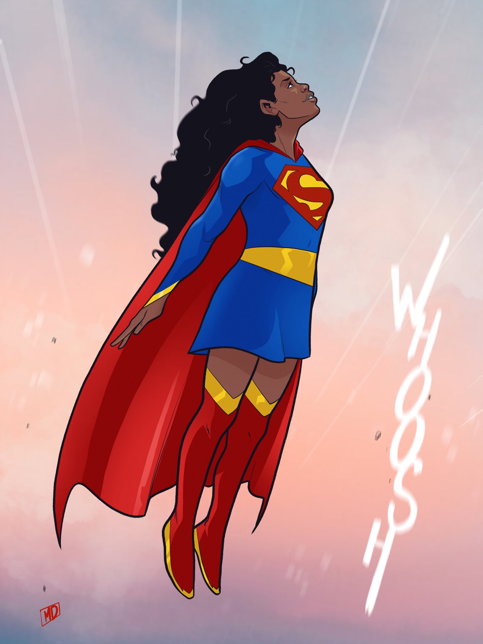 African American Supergirl