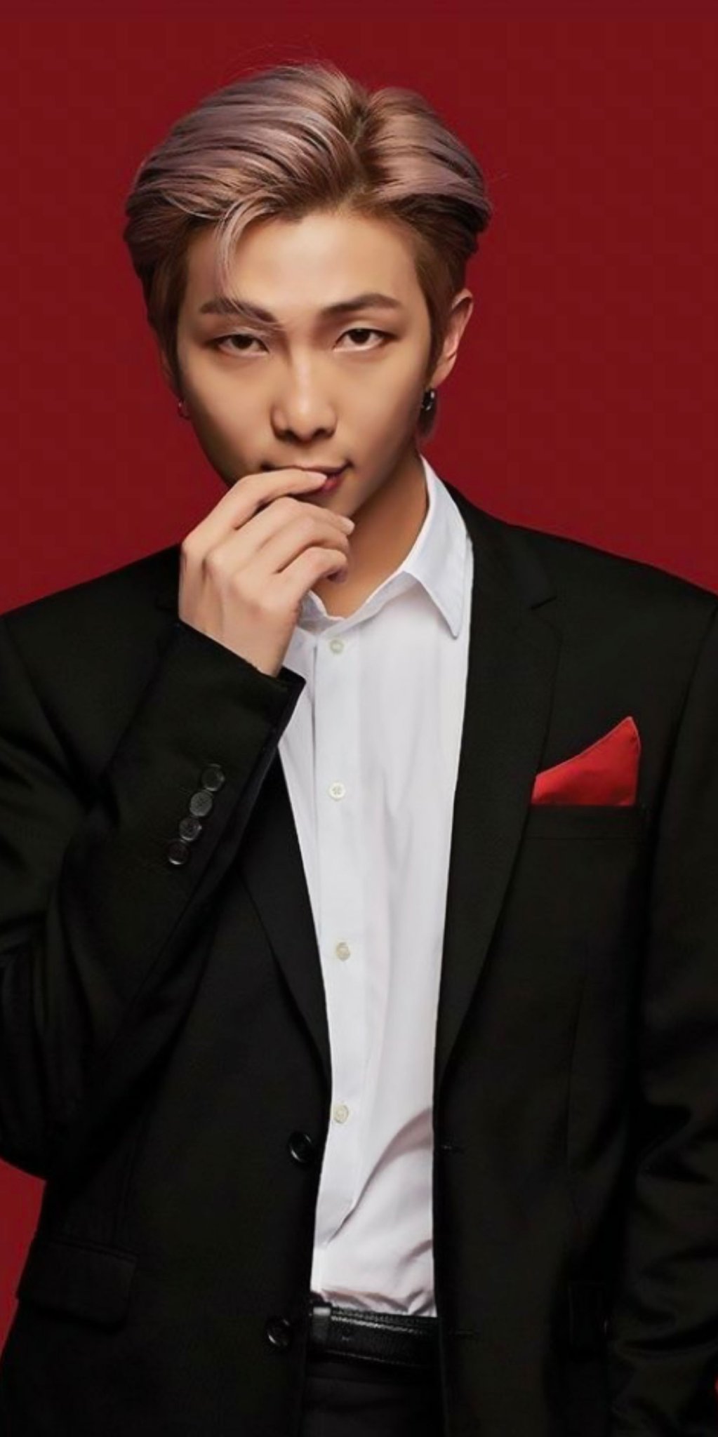 BTS PICS⁷ 🧸 on Twitter: "BTS x Lotte Duty Free Red Cut Lockscreen Wallpaper (2) Hyung Line #BTS ...