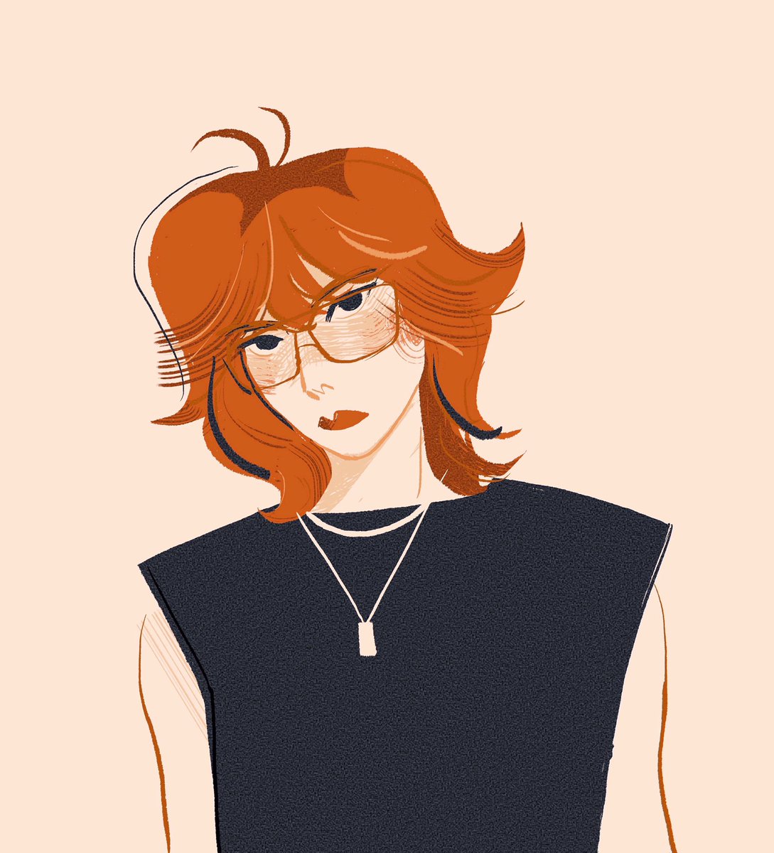 「New pp, my hair is growing sentient thes」|Marion Bordeyne 🖍のイラスト