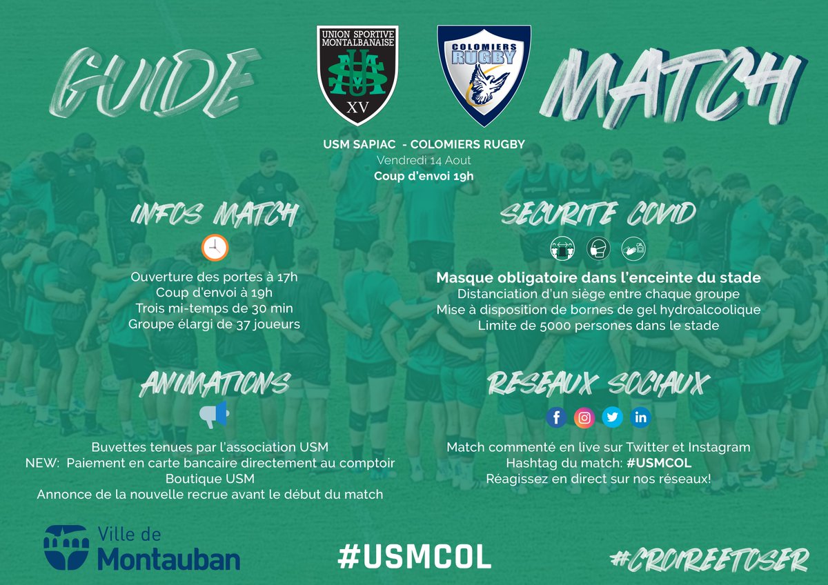 Montauban rugby transfert, actualité USM, Pro d2 | Rugby Addict