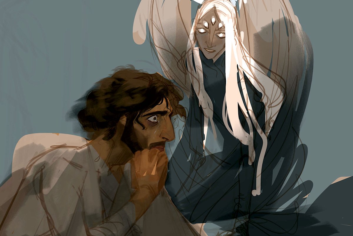 「another sketch/interpretation of Jesus w」|Kallie LeFave 💙💛(Commissions ...