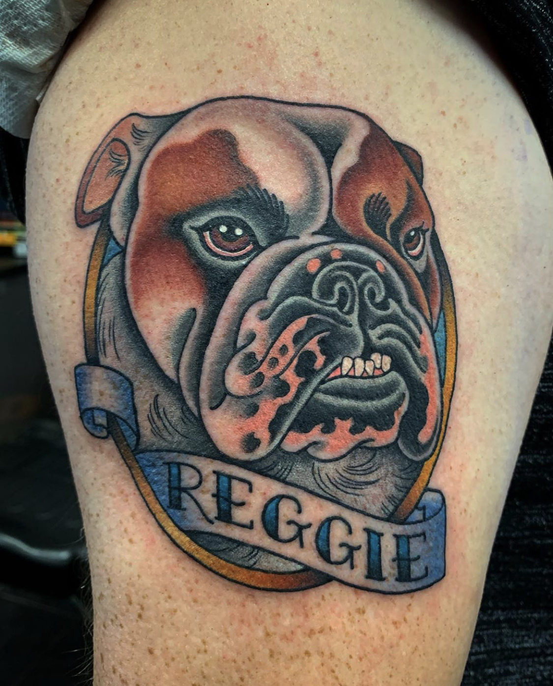 English Bulldog Tattoo