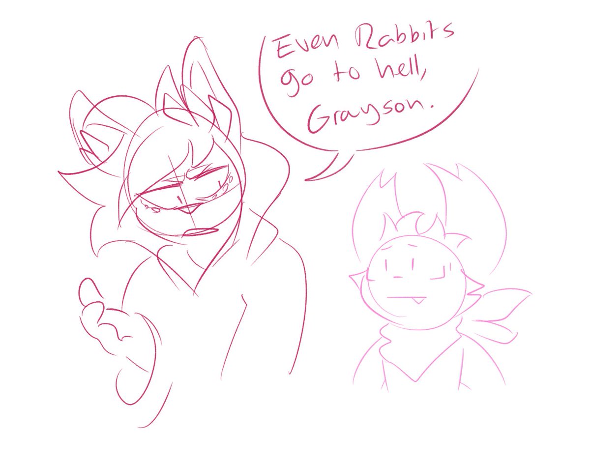 「Hmm... Today I will make an oc thread.... Grayson is 13, tr」Lucabyte ...