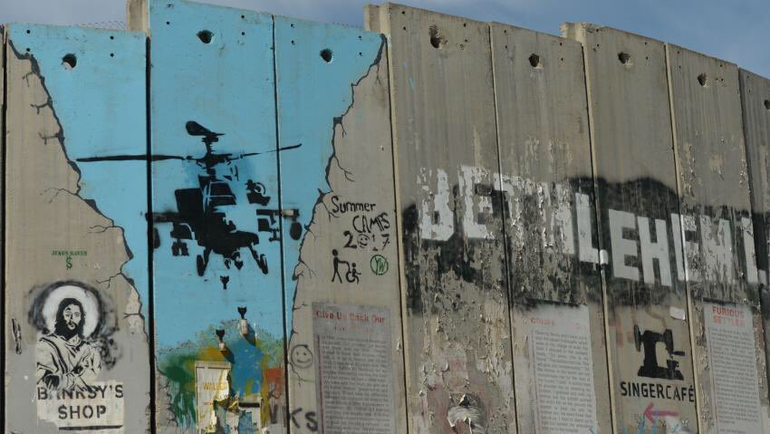 Share your favourite graffiti related to Palestine, I will start with ...