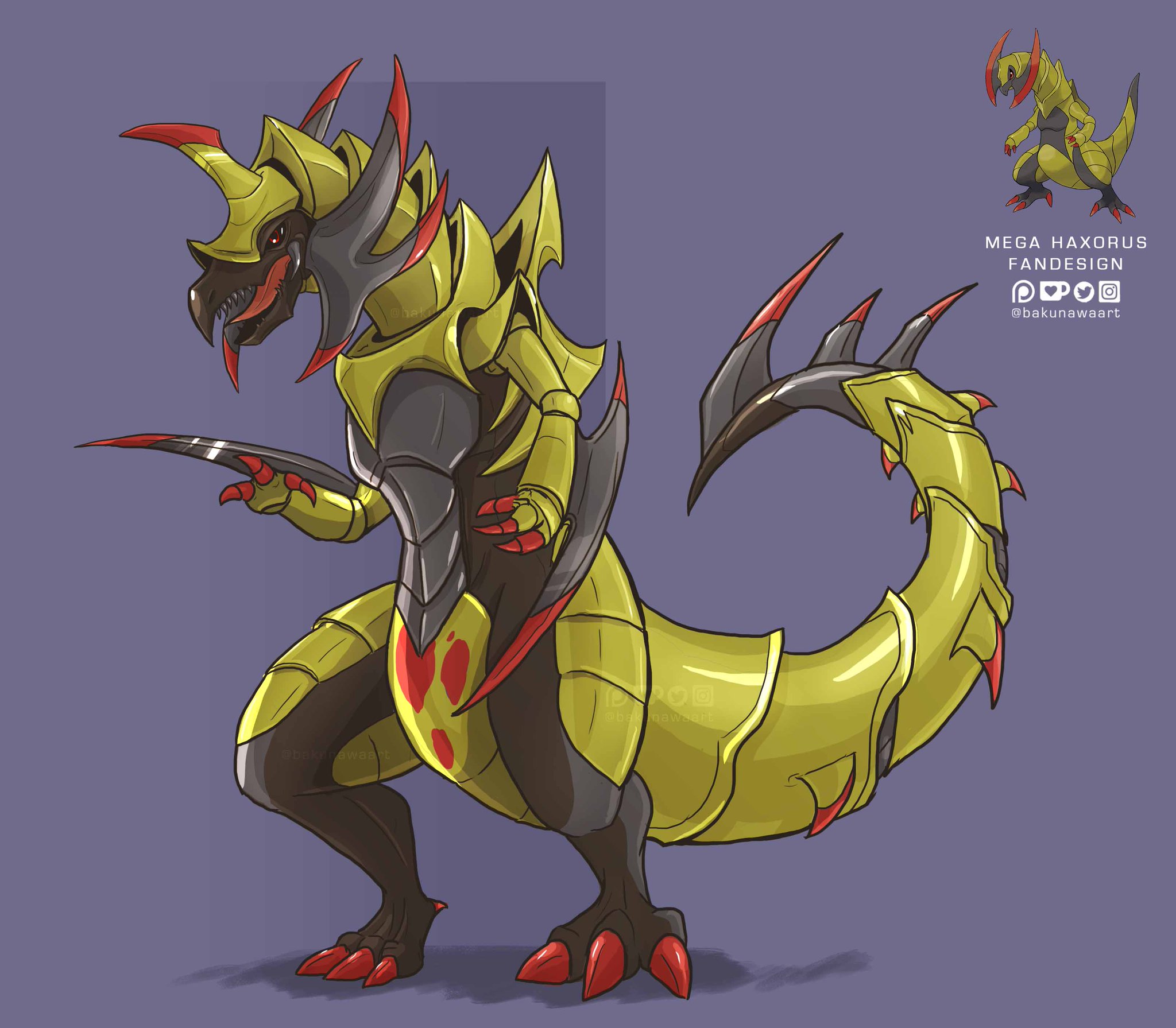 Pokemon Haxorus Mega Evolution