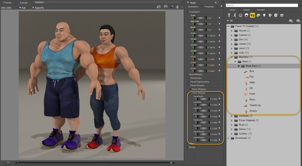 Poser pro vs daz studio - bobprof
