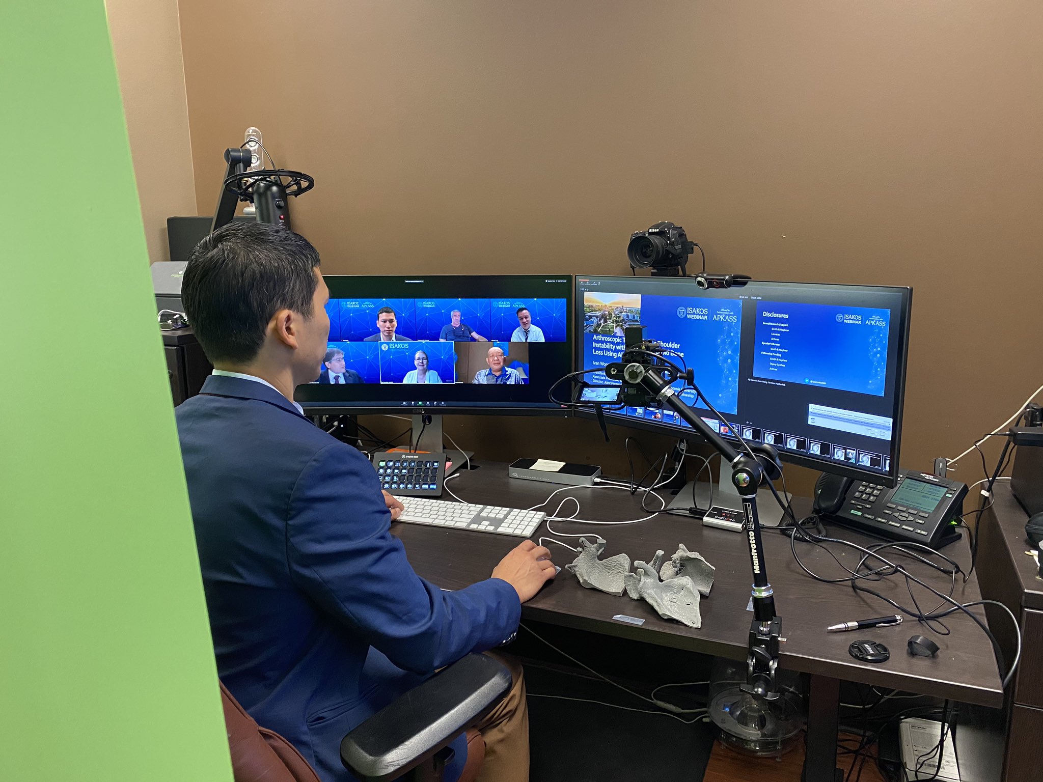 Ivan Wong, MD on Twitter: "Getting ready for live @ISAKOS #APKASS ...