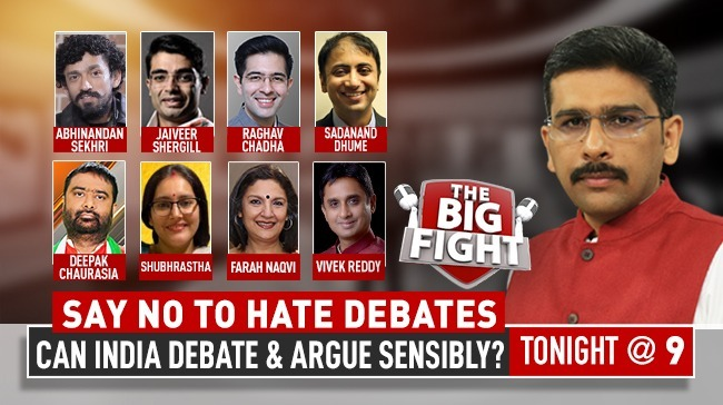 Say no to hate debates. Can India debate and argue sensibly? Watch ...