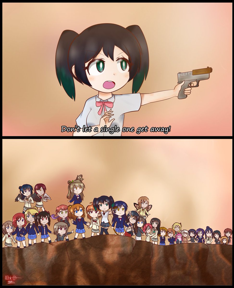 「A comic about Sasuke #lovelive 」Vany 💮💛 (Sunshine Showdown)の漫画