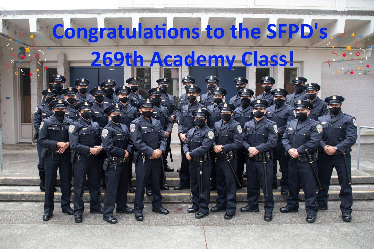 San Francisco Police Academy Welcome To The SFPD, 270th Academy Class