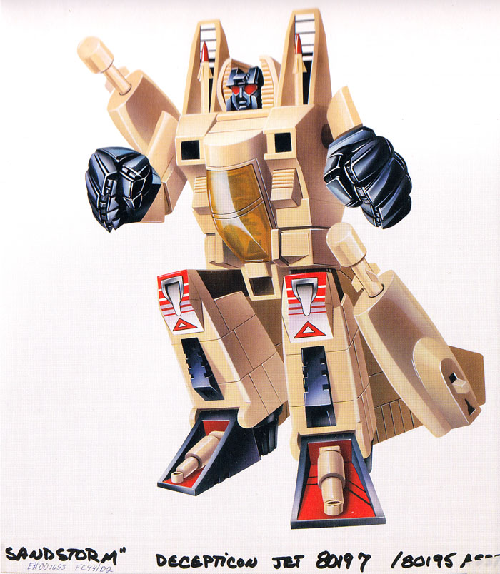 Transformers G1 Sandstorm