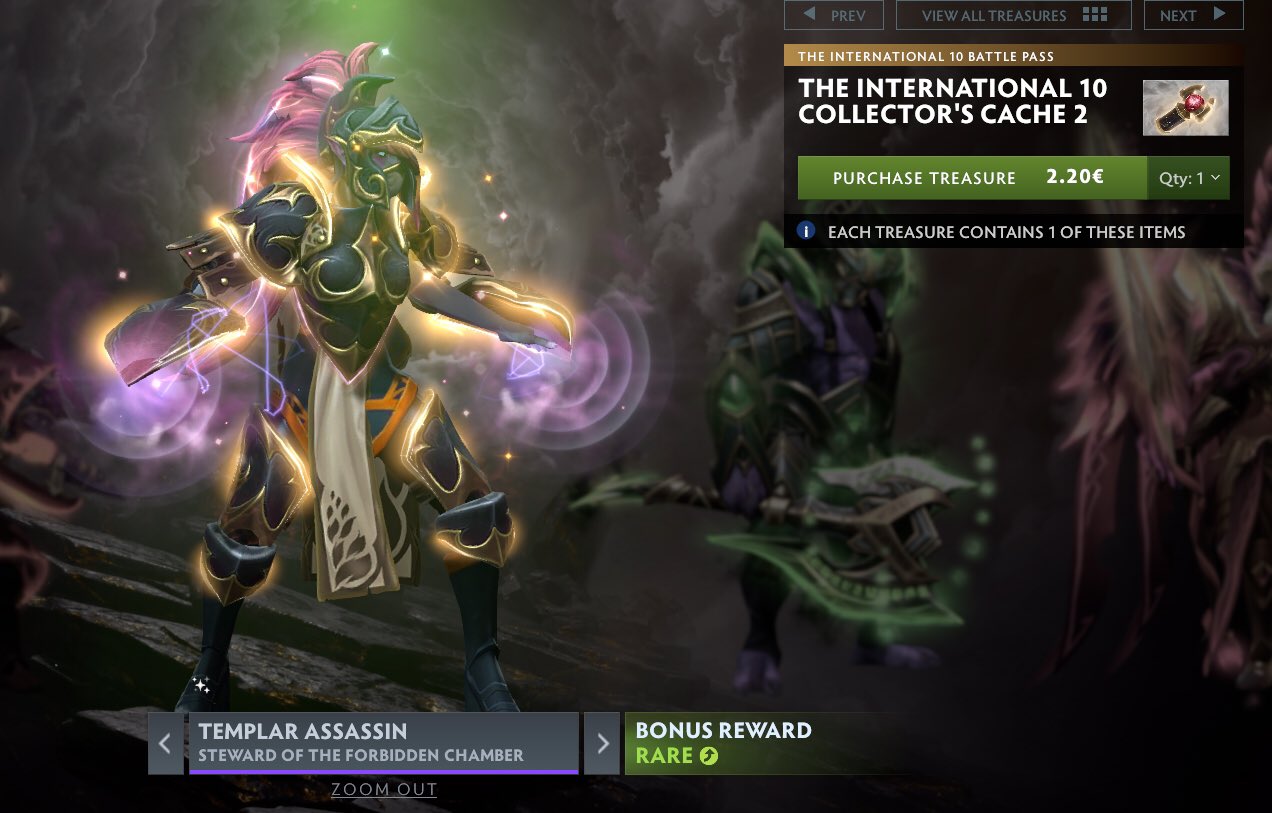 Dota 2 Templar Assassin Set