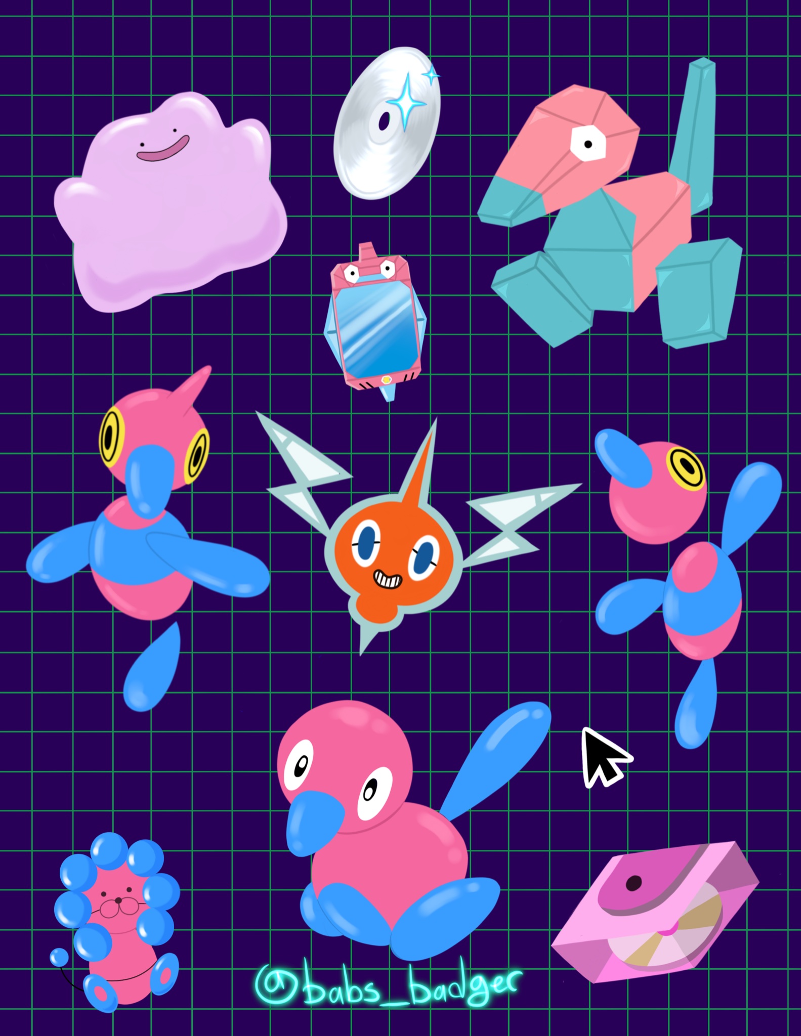 Porygon2 Wallpaper