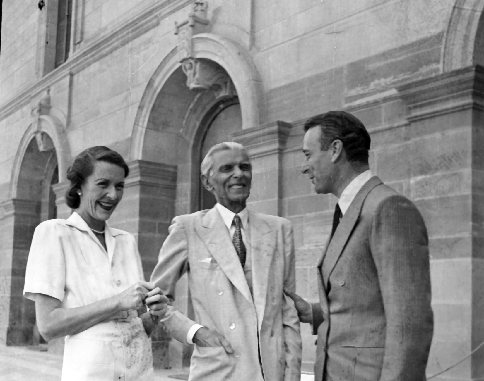 Edwina Mountbatten And Jinnah