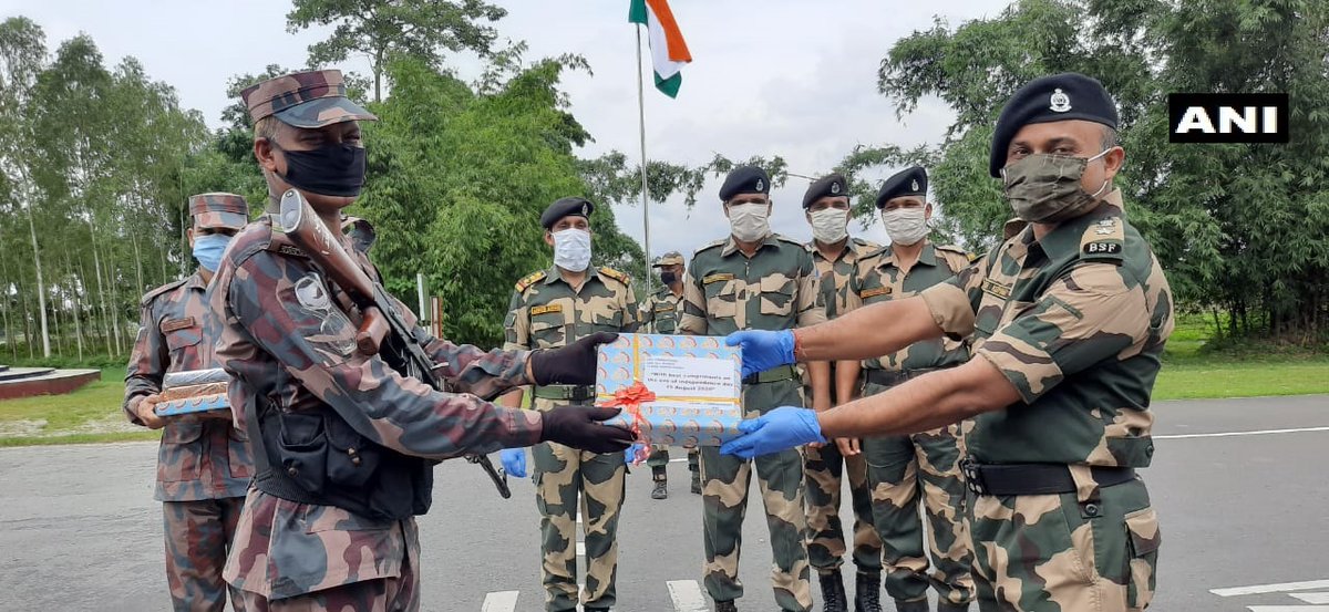West Bengal: Border Security Force (BSF) and Border Guard Bangladesh ...