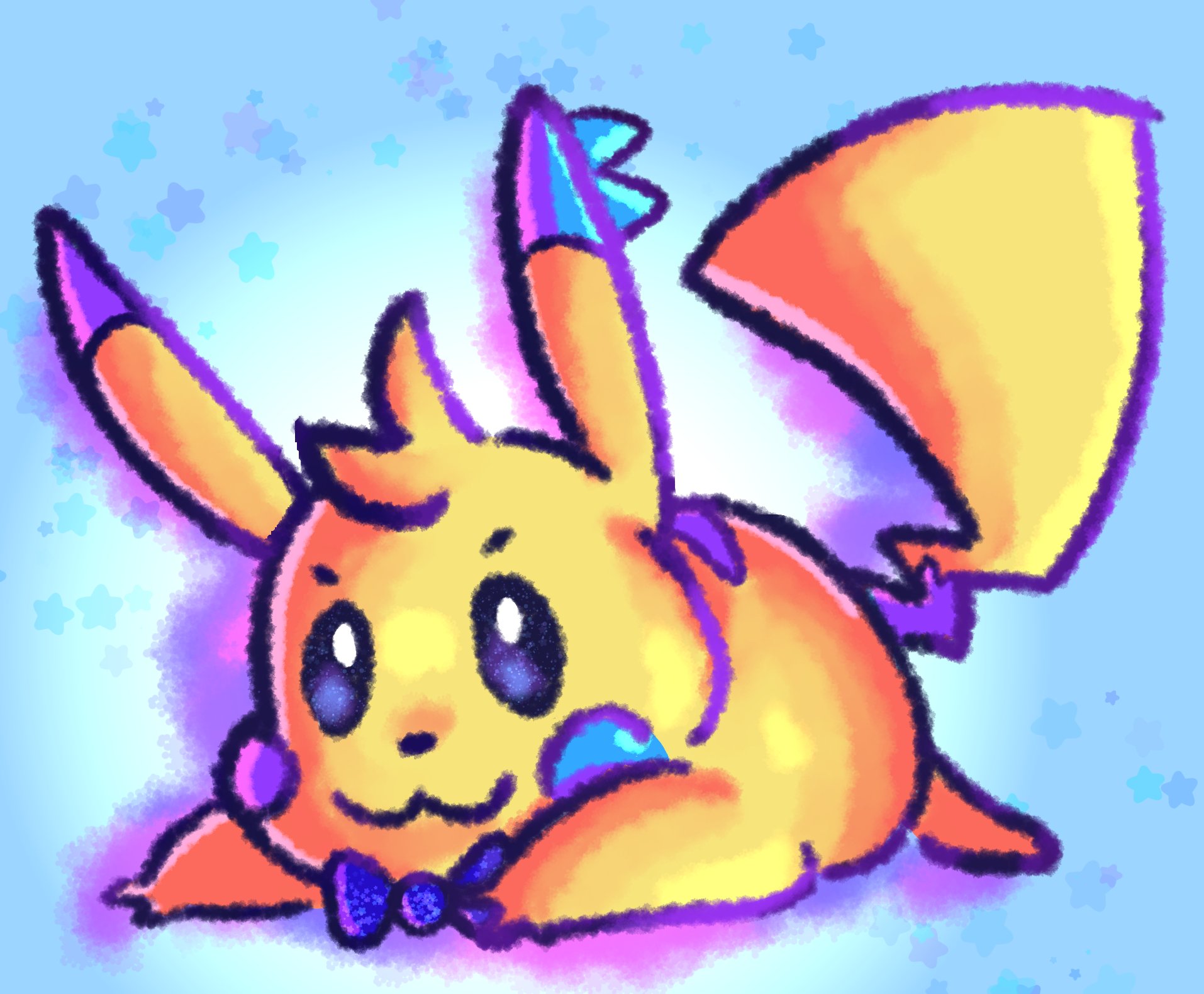 How To Draw Baby Pikachu