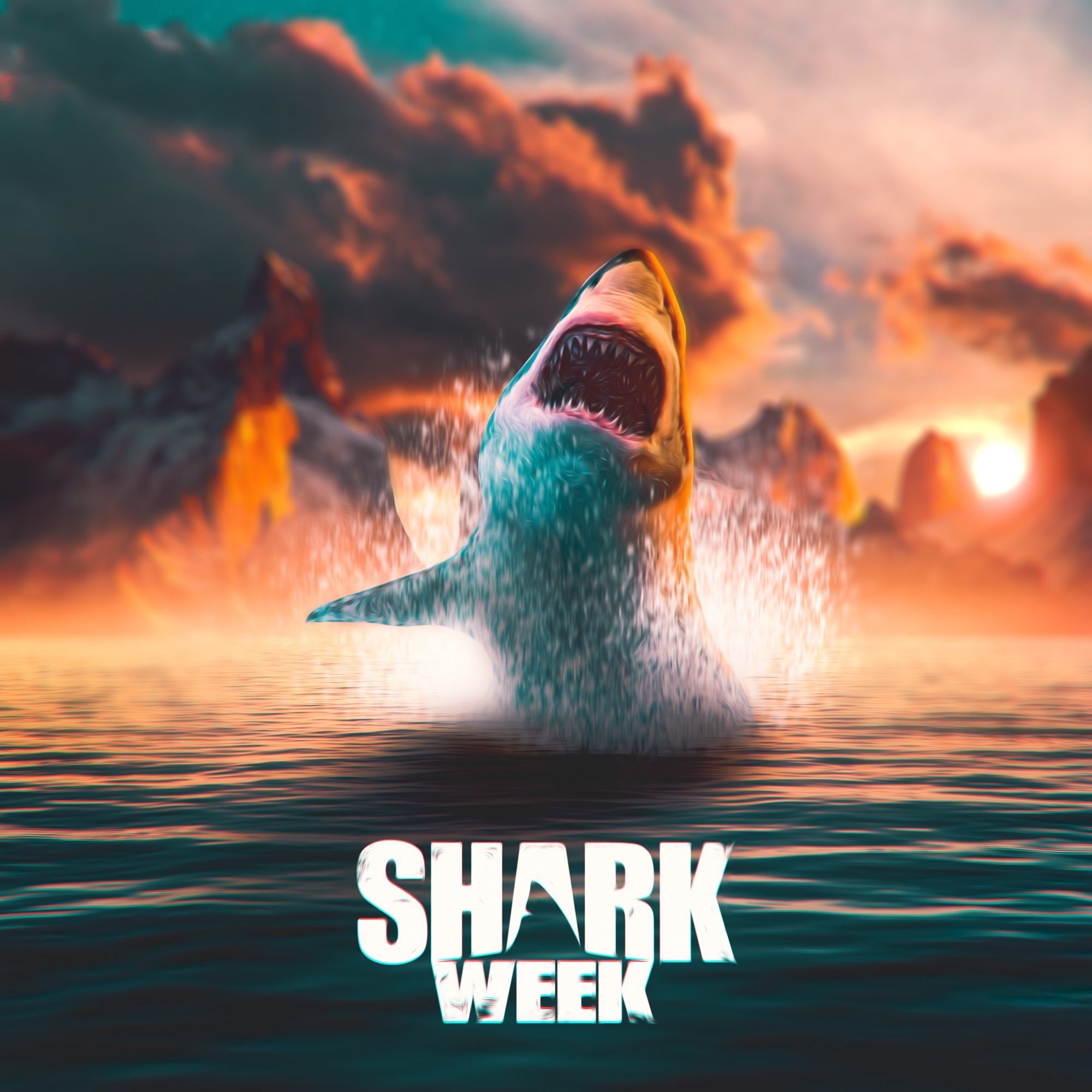 Shark Week Poster