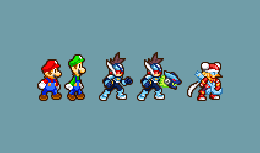 Megaman And Harp Note