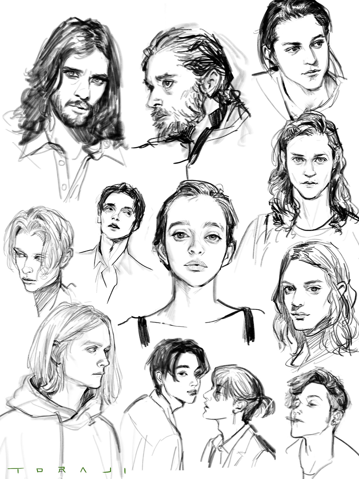 Divergent Peter Drawing