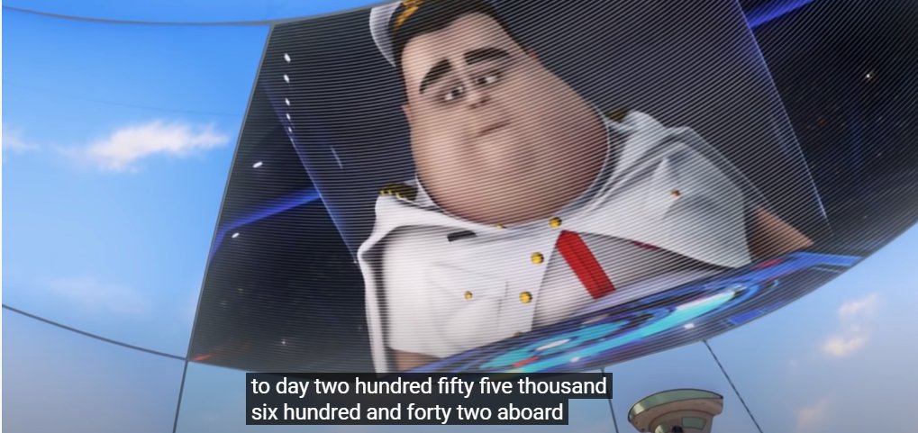 Wall E Captain Portraits